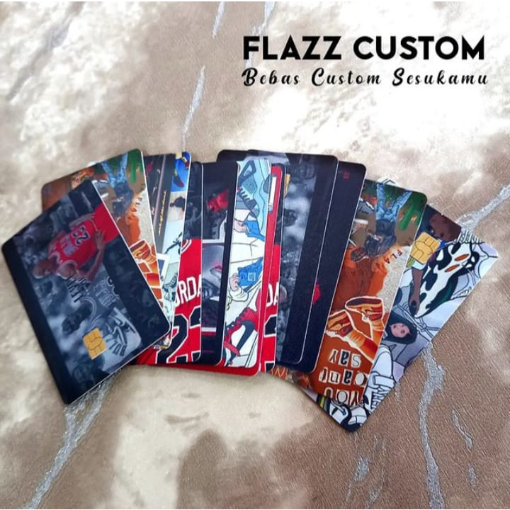 Jual CUSTOM KARTU EMONEY CUSTOM KARTU FLAZZ CUSTOM PRINT UV | Shopee ...