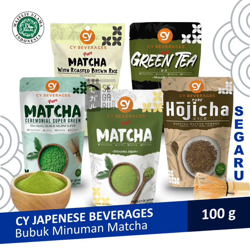 Jual CY Pure Matcha | Premium Japanese Matcha Powder 100gr | Shopee ...