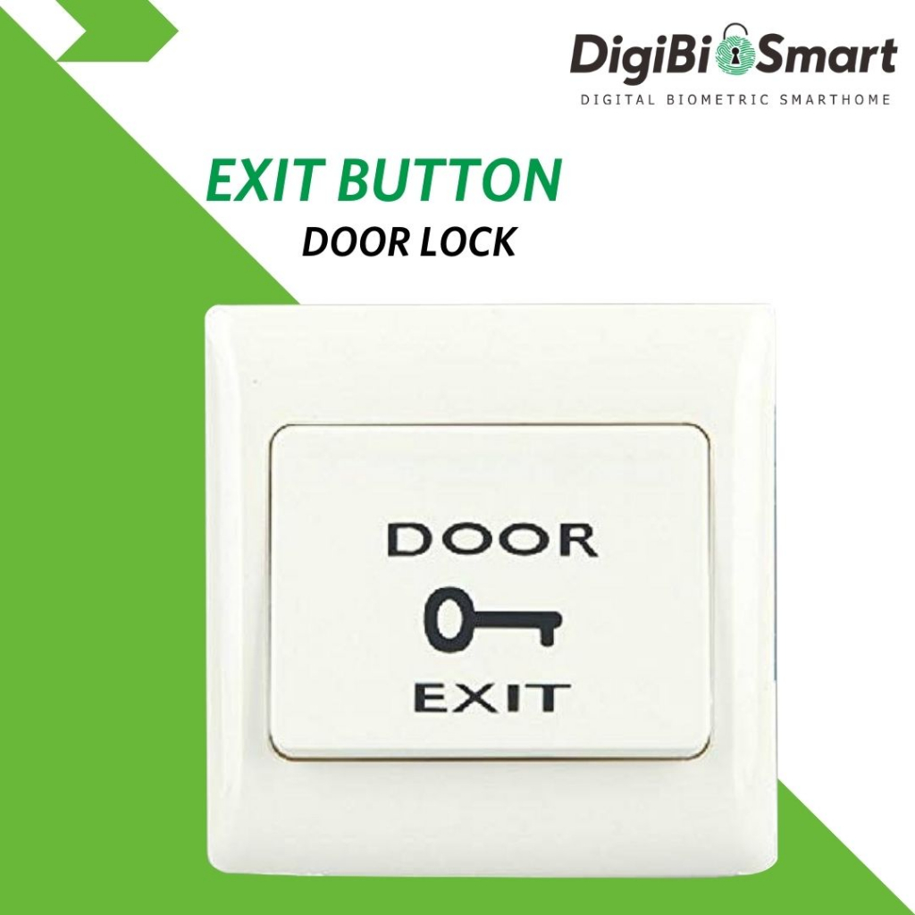 Jual Exit Button Push Button Tombol Exit Access Door dan Bell Pintu | Shopee Indonesia