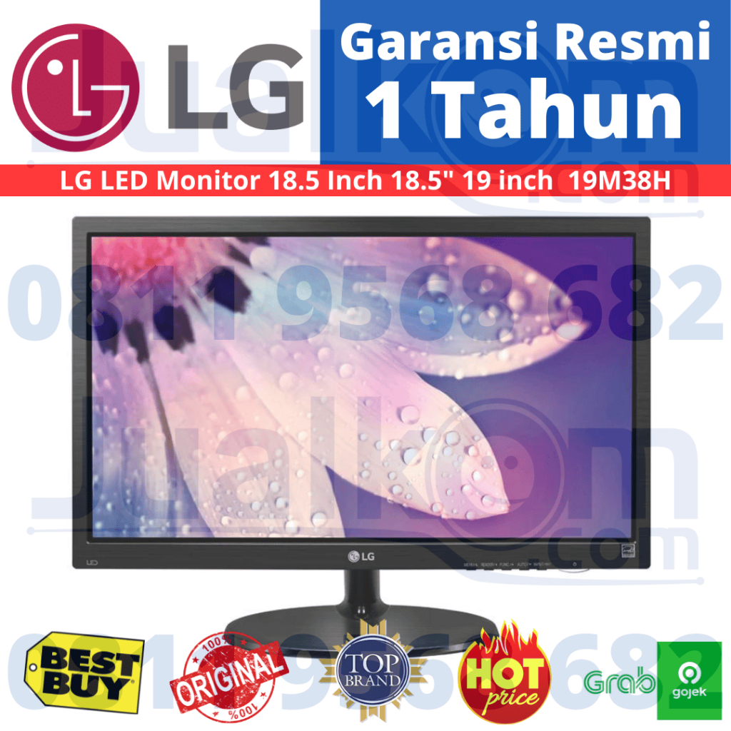 Jual Monitor 19 Inch Monitor PC LED LG 18.5" 19M38L-B 19M38H HDMI ...