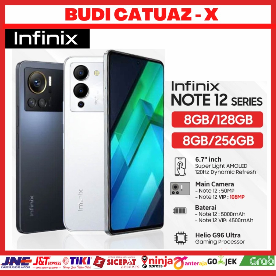 Jual INFINIX NOTE 12 RAM 8GB - 256GB GARANSI RESMI BY INFINIX | Shopee ...