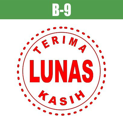 Jual Stempel Cap Lunas | Shopee Indonesia