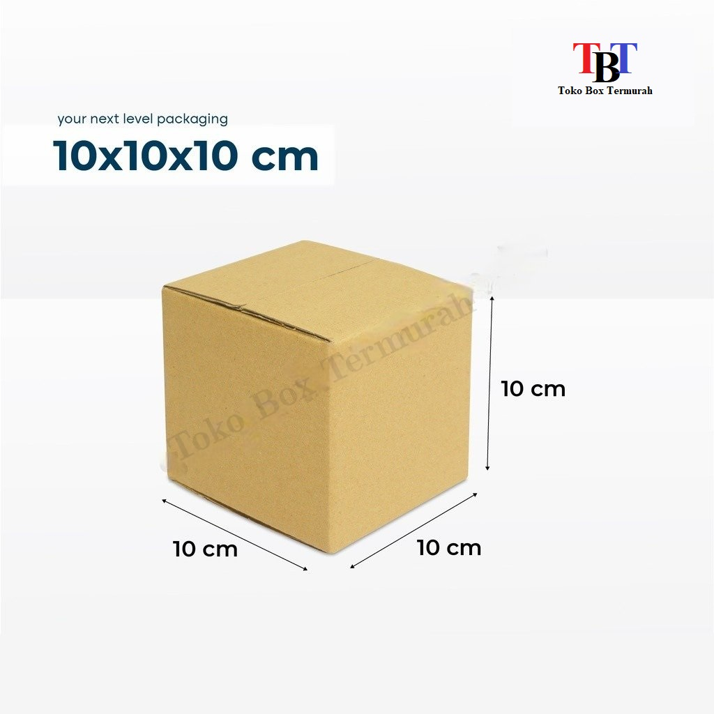 Jual Box 10X10X10 cm Kardus/Kardusmini/Karduskecil/Boxkecil/Karton ...