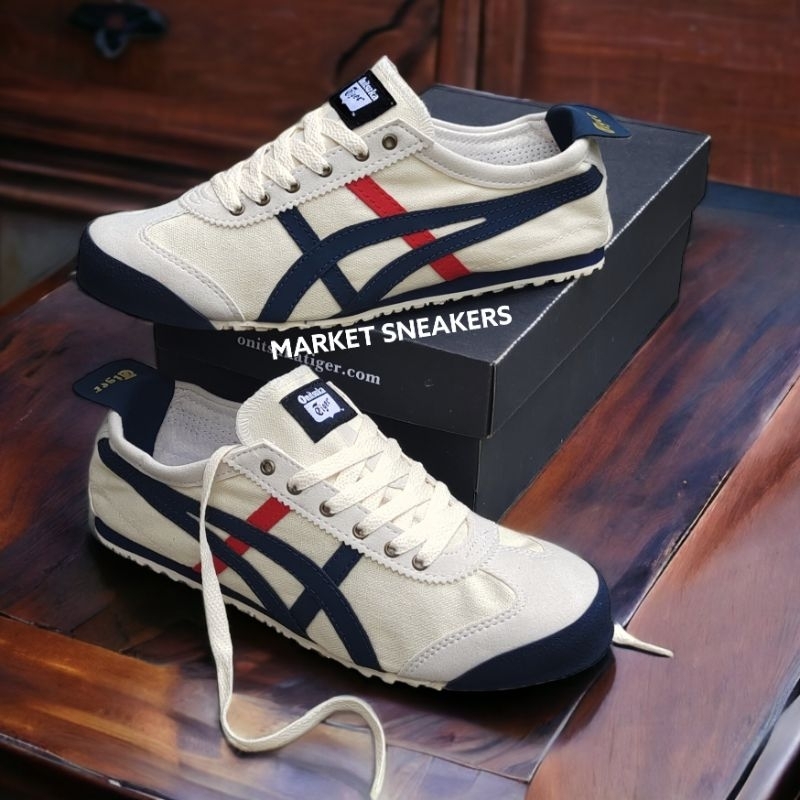 Jual SEPATU WANITA DAN PRIA CREAM NAVY RED JAPAN LIMITED EDITION SEPATU ...