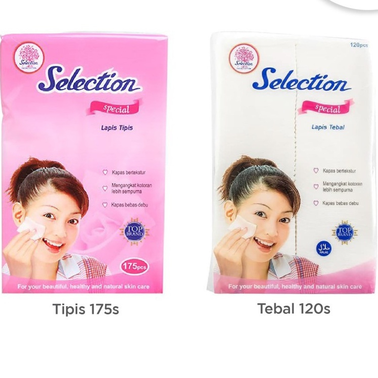 Jual Kapas Selection Special Facial Cotton Special Tipis | lapis tipis ...