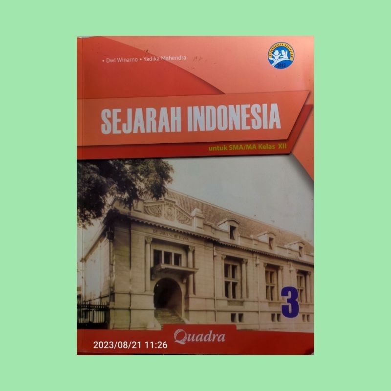 Jual SEJARAH INDONESIA UNTUK SMA/MA KELAS XII OLEH DWI WINARNO | Shopee ...