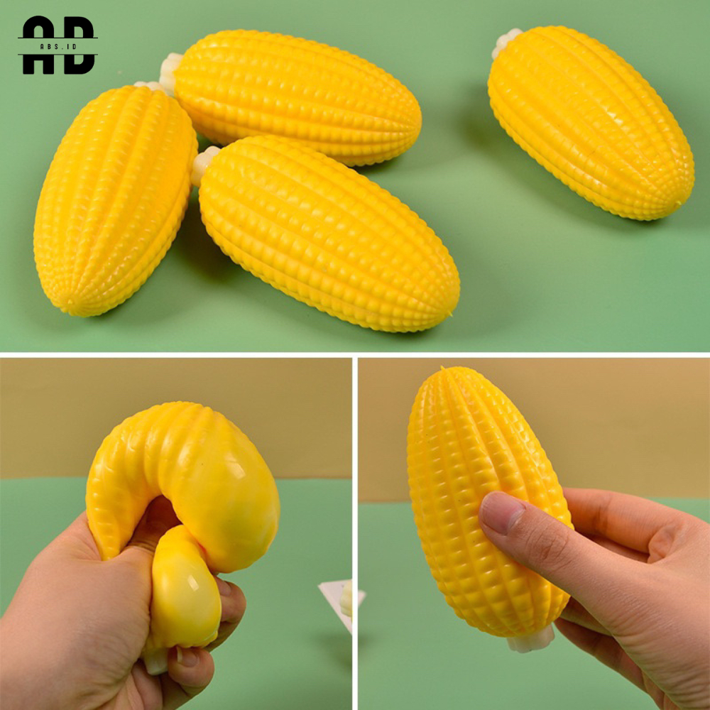 Jual ABS - Mainan Squishy Viral Jagung Mainan Pencet Anti stress lucu ...