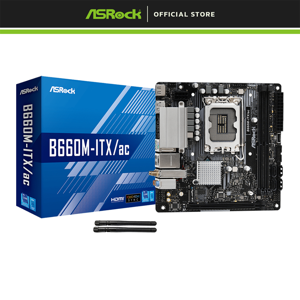 Jual ASRock B660M-ITX/ac | Shopee Indonesia