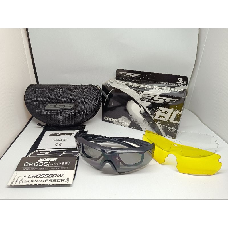Jual Kacamata Tactical ESS / Kacamata ESS Crossbow / Kacamata ESS | Shopee Indonesia
