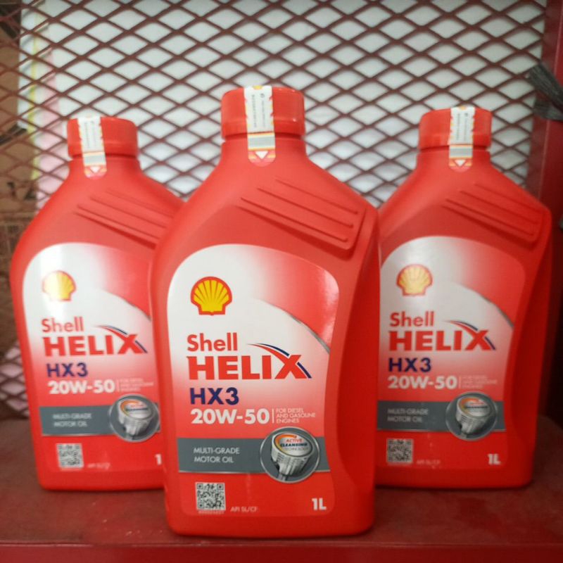 Jual Shell Helix HX3 20W-50 1L | Shopee Indonesia
