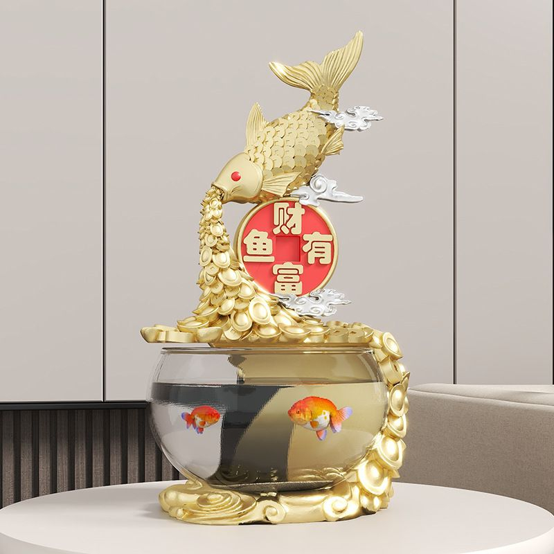 Jual Mini Aquarium Gold Fish Beruang - Akuarium Mini Ikan Hias Guppy ...