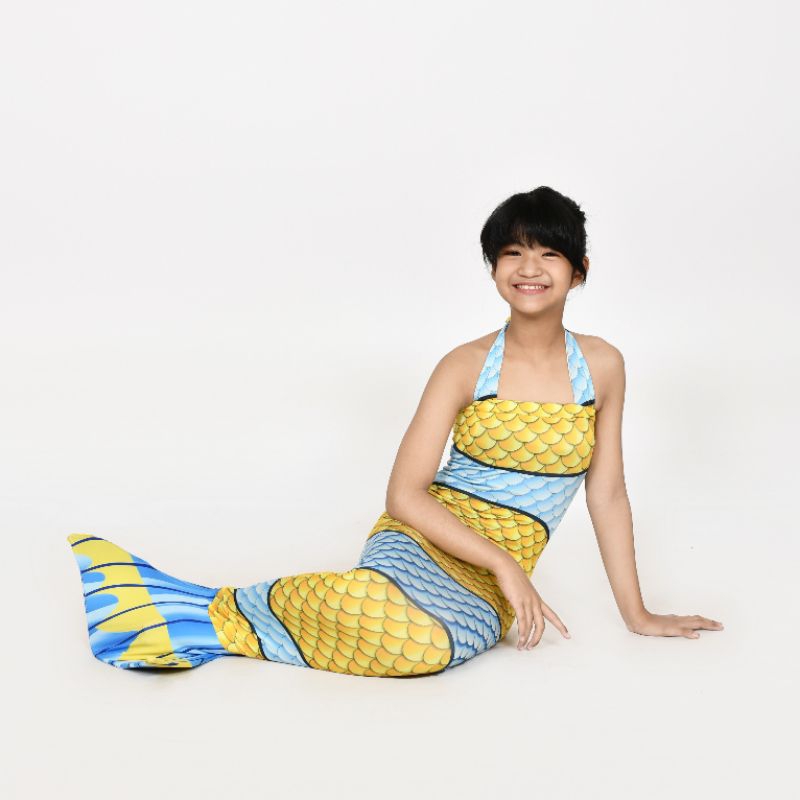 Jual kostum mermaid nemo/kostum mernaid barbie/kostum mermaid anak 2-11 ...