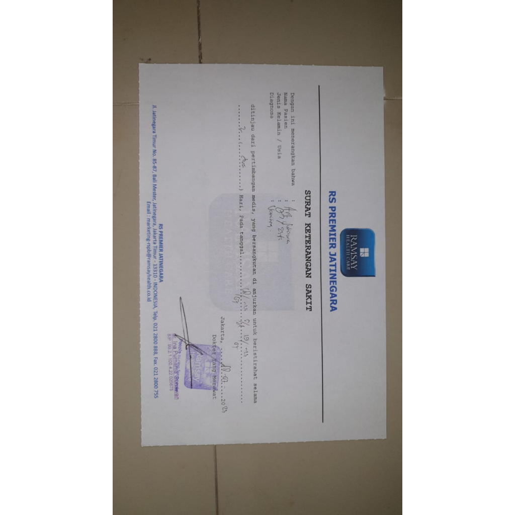 Jual Srt Tangerang Tangsel Jakpus Jakarta Pusat Bekasi ホ | Shopee Indonesia