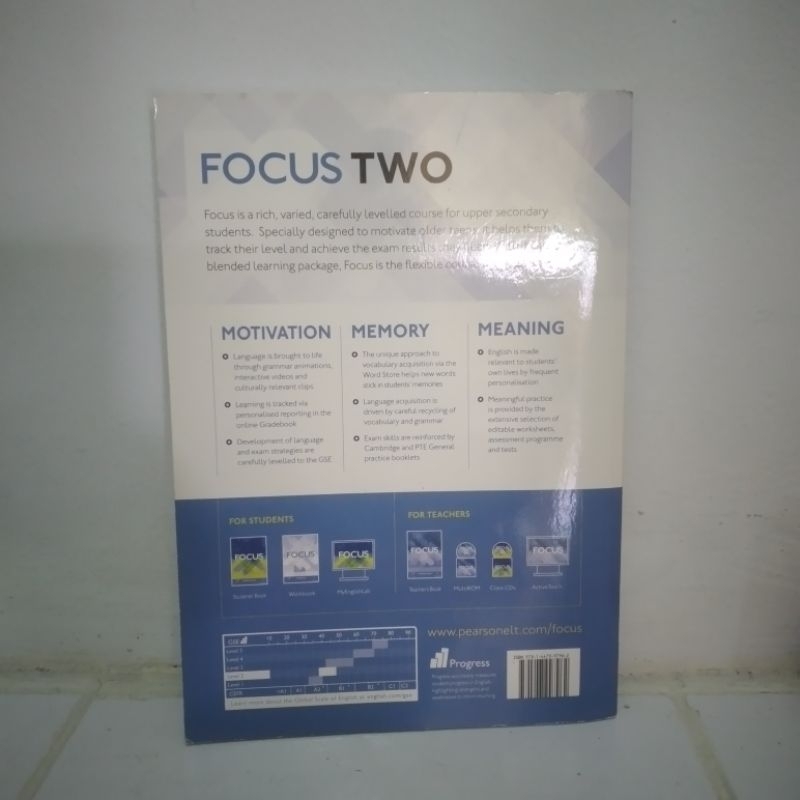 Jual FOCUS ENGLISH BOOK BUKU BAHASA INGGRIS FOCUS WORKBOOK 2