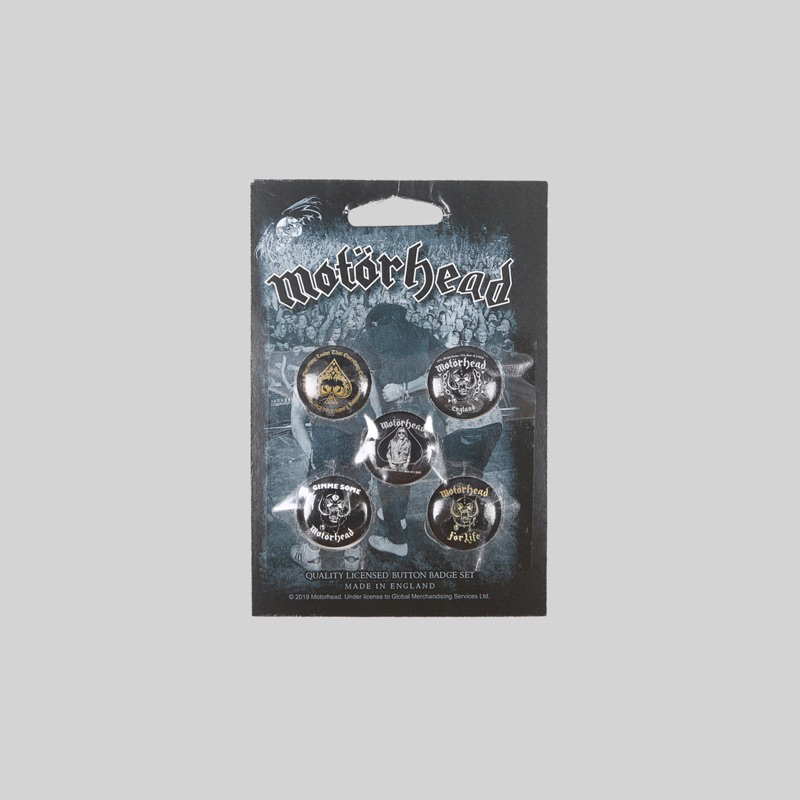 Jual BOTTOM BADGE MOTORHEAD - CLEAN YOUR CLOCK (ROCK MERCH) | Shopee ...