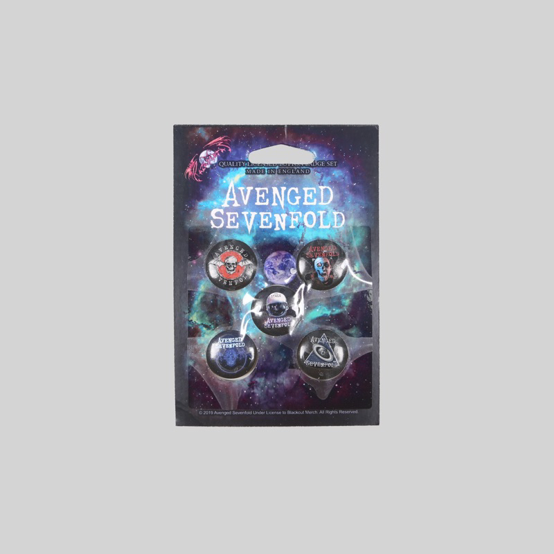 Jual BOTTOM BADGE AVENGED SEVENFOLD - THE STAGE (ROCK MERCH) | Shopee ...