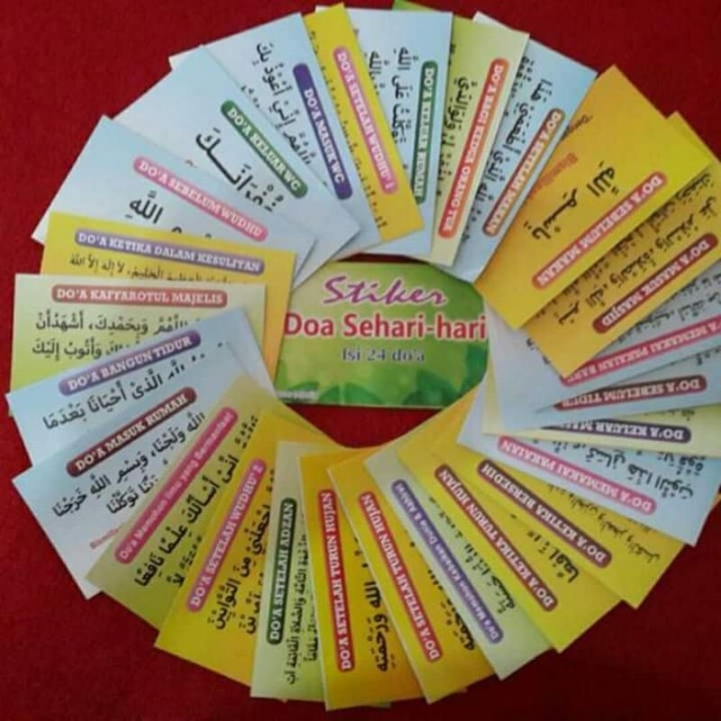 Jual stiker do'a (sesuai Sunnah) | Shopee Indonesia