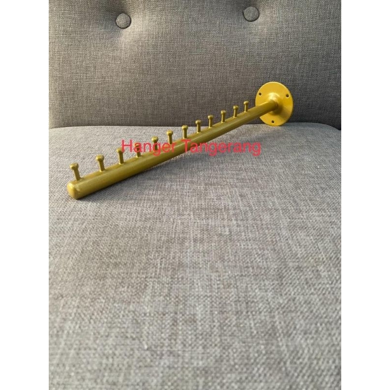Jual Gantungan Suling Lurus Tembok Gold 12 Titik | Shopee Indonesia