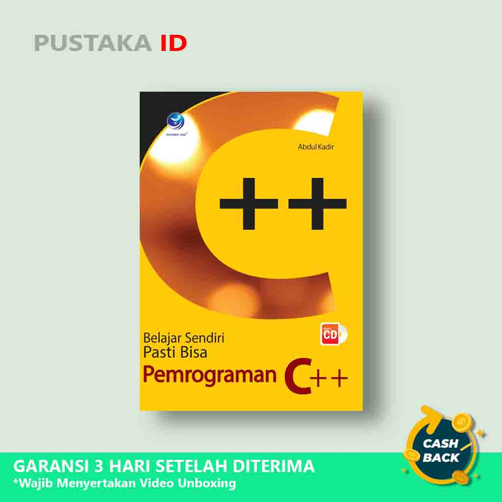 Jual Buku Belajar Sendiri Pasti Bisa Pemrograman C++ (CD) - Original ...