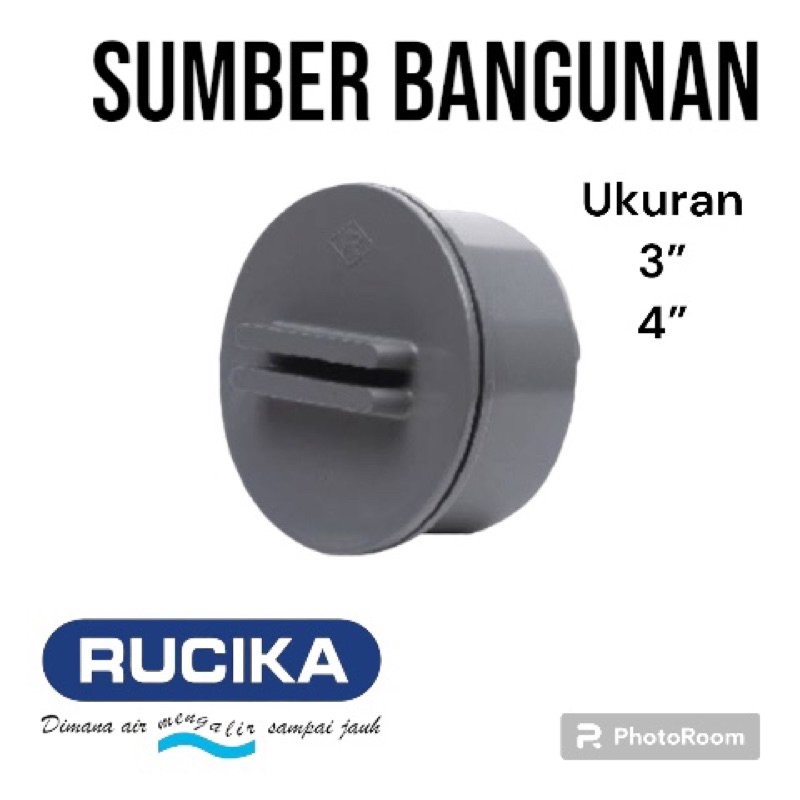 Jual CLEAN OUT RUCIKA 3" dan 4” D PVC / CO / Tutup Pipa 3" dan 4 ...