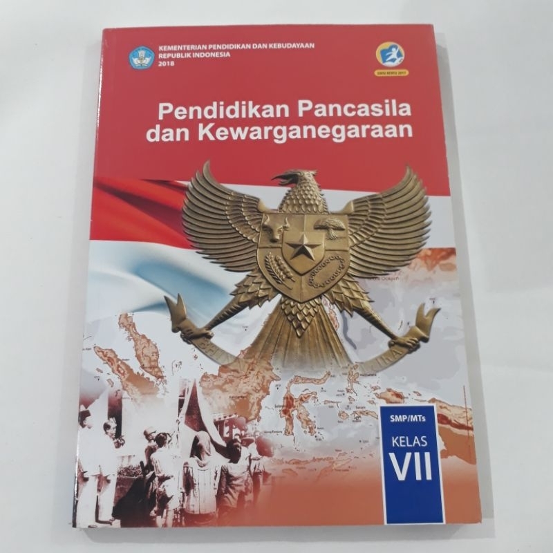 Jual PPKN kelas 7 SMP dikbud kurikulum 2013 edisi revisi 2017, PKN 7 ...
