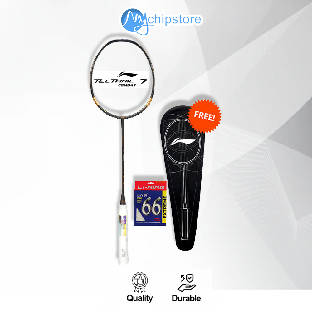 Jual Raket Bulutangkis Badminton LINING TECTONIC 7 COMBAT 100% Original ...