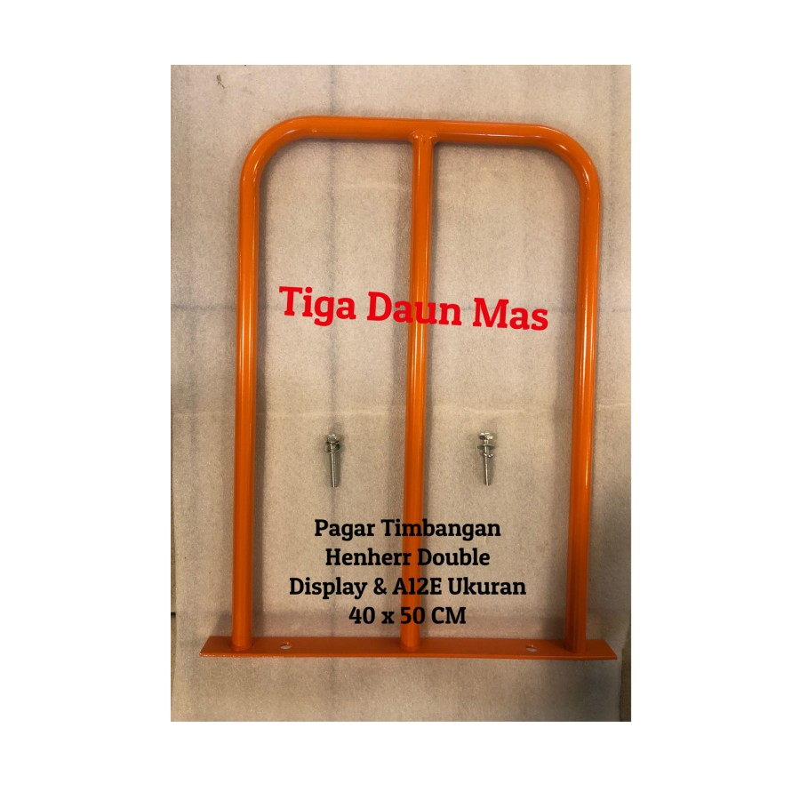 Jual Pagar Timbangan Henherr Double Display / A12E Ukuran 40 x 50 Cm ...