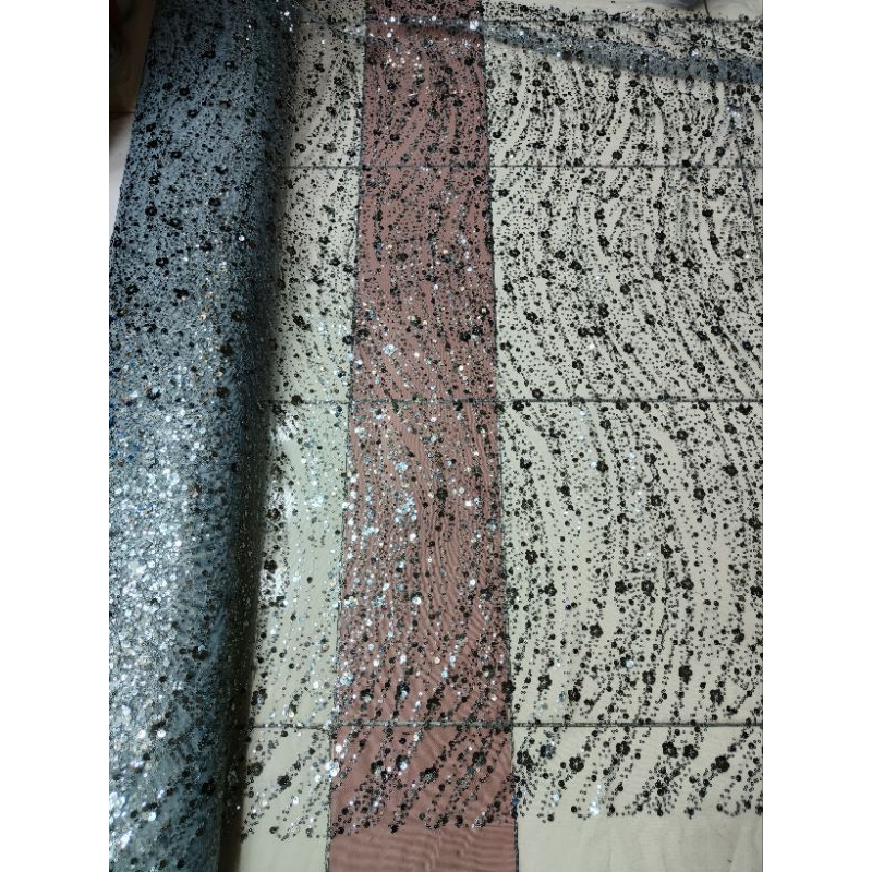 Jual Kain Payet Sequin Premium MTV/Payet Sorousky/Sequin/Payet Mewah ...