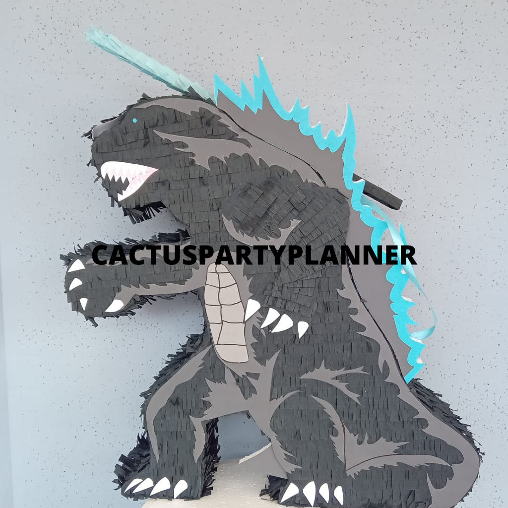 Jual Pinata Pukul / Pinata Ulang Tahun Motif Karakter Godzilla | Shopee ...