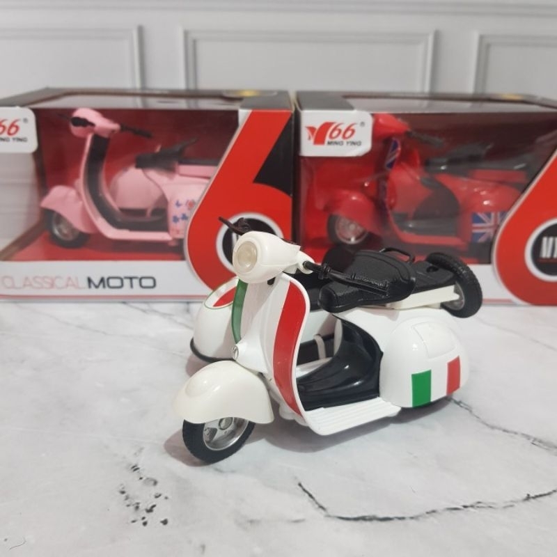 Jual Diecast Vespa Motor Sespan - Diecast Motor Vespa Sespan - Diecast ...