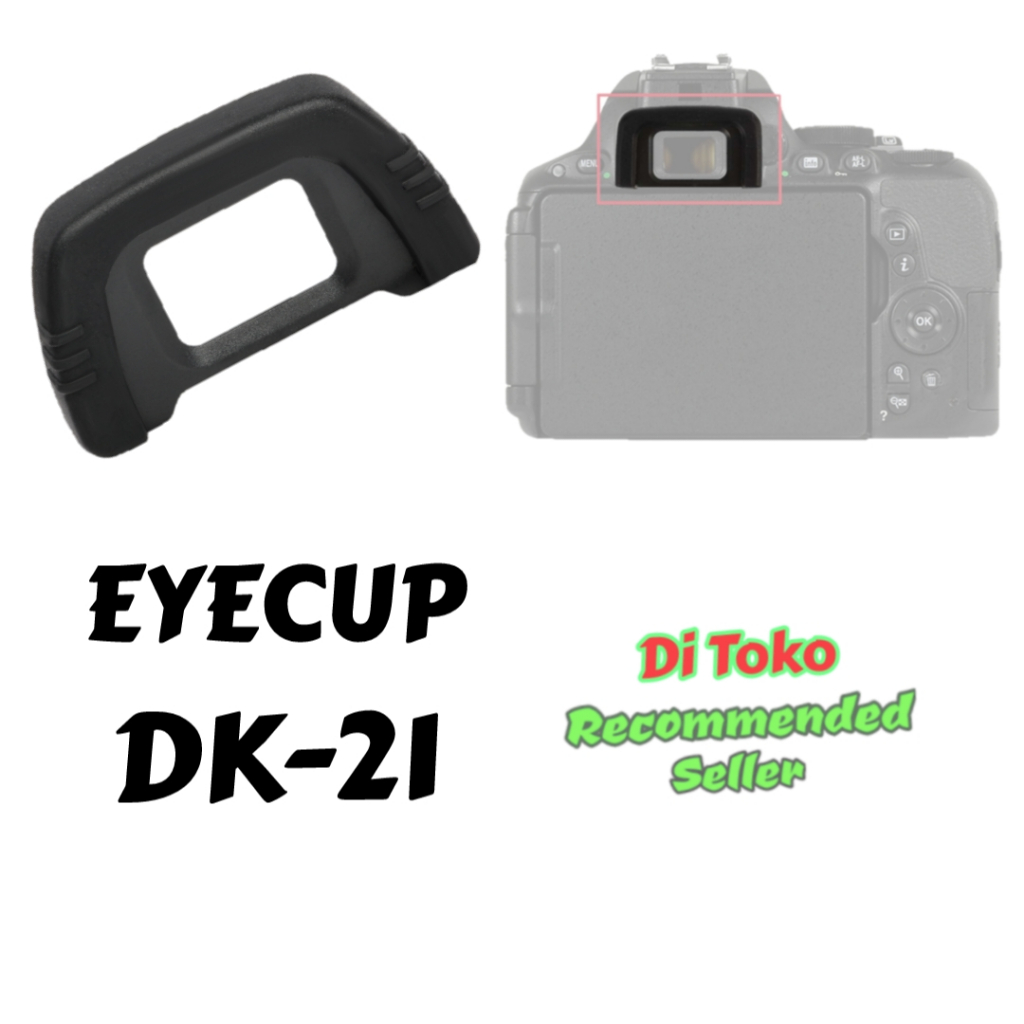 Jual Eye Cap / View Finder DK-21 For Kamera Nikon D80 D90 D200 D610 ...