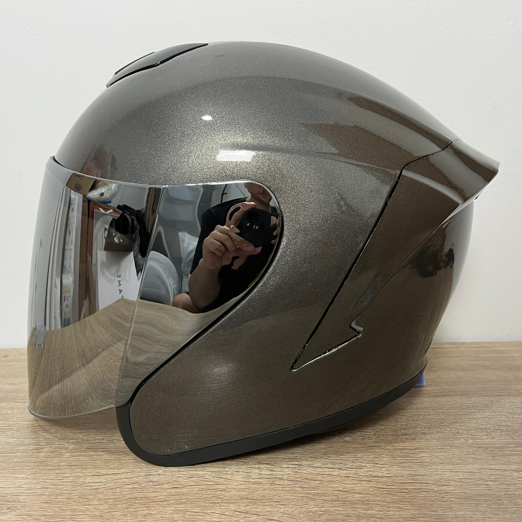 Jual Helm CRX AK-1 Gun Met Glossy - Polos Solid - Helem Helmet Dewasa ...