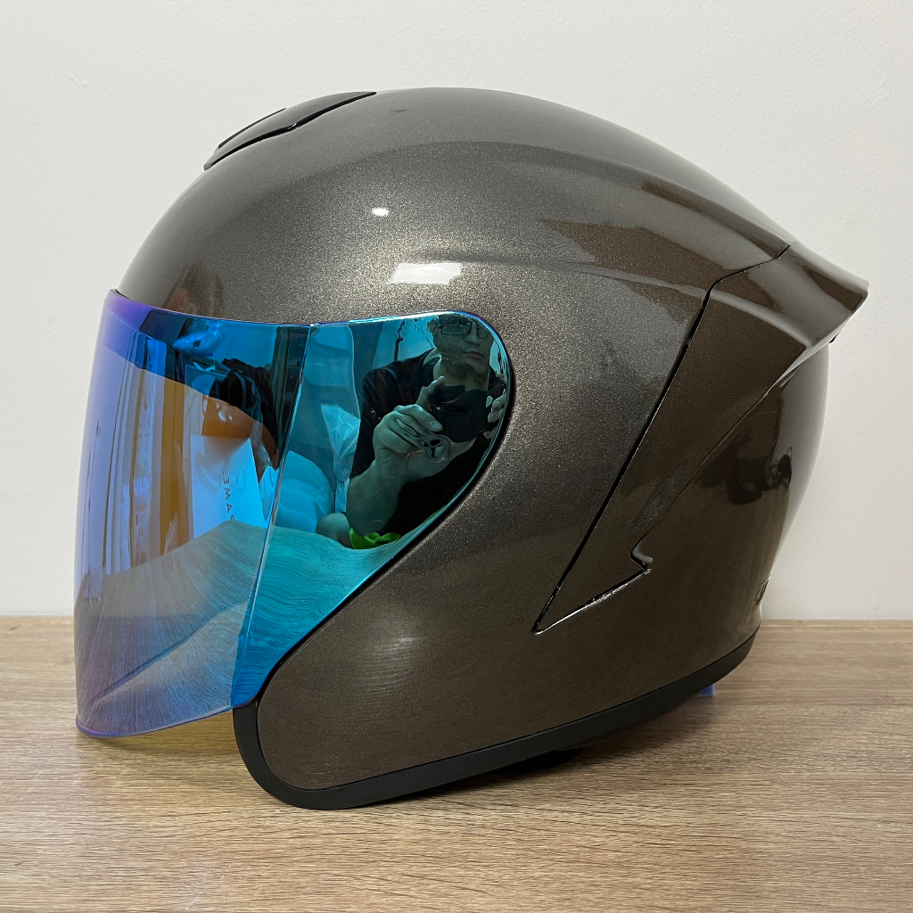 Jual Helm CRX AK-1 Gun Met Glossy - Polos Solid - Helem Helmet Dewasa ...
