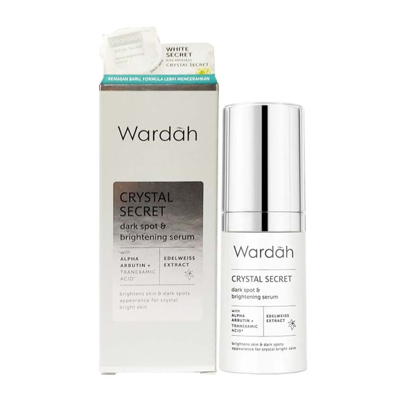 Jual Wardah Crystal Secret Dark Spot & Brightening Serum 20 ml | Shopee Indonesia