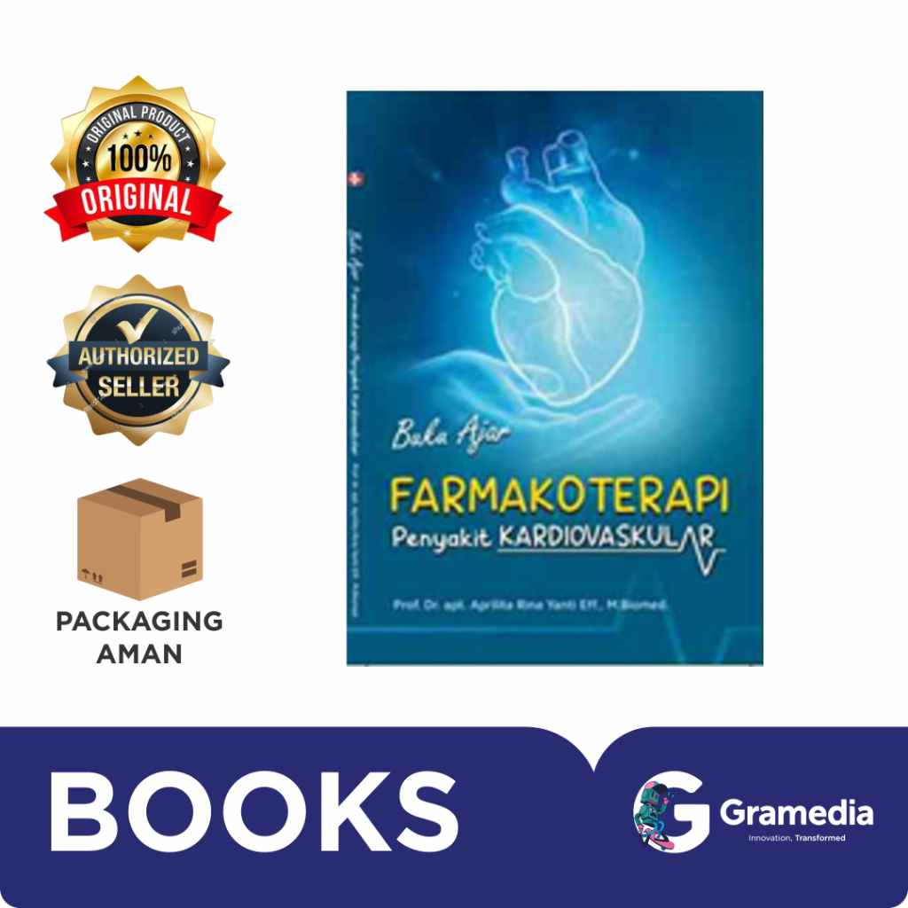 Jual Gramedia Bandung - Buku Ajar Farmakoterapi Penyakit Kardiovaskular ...