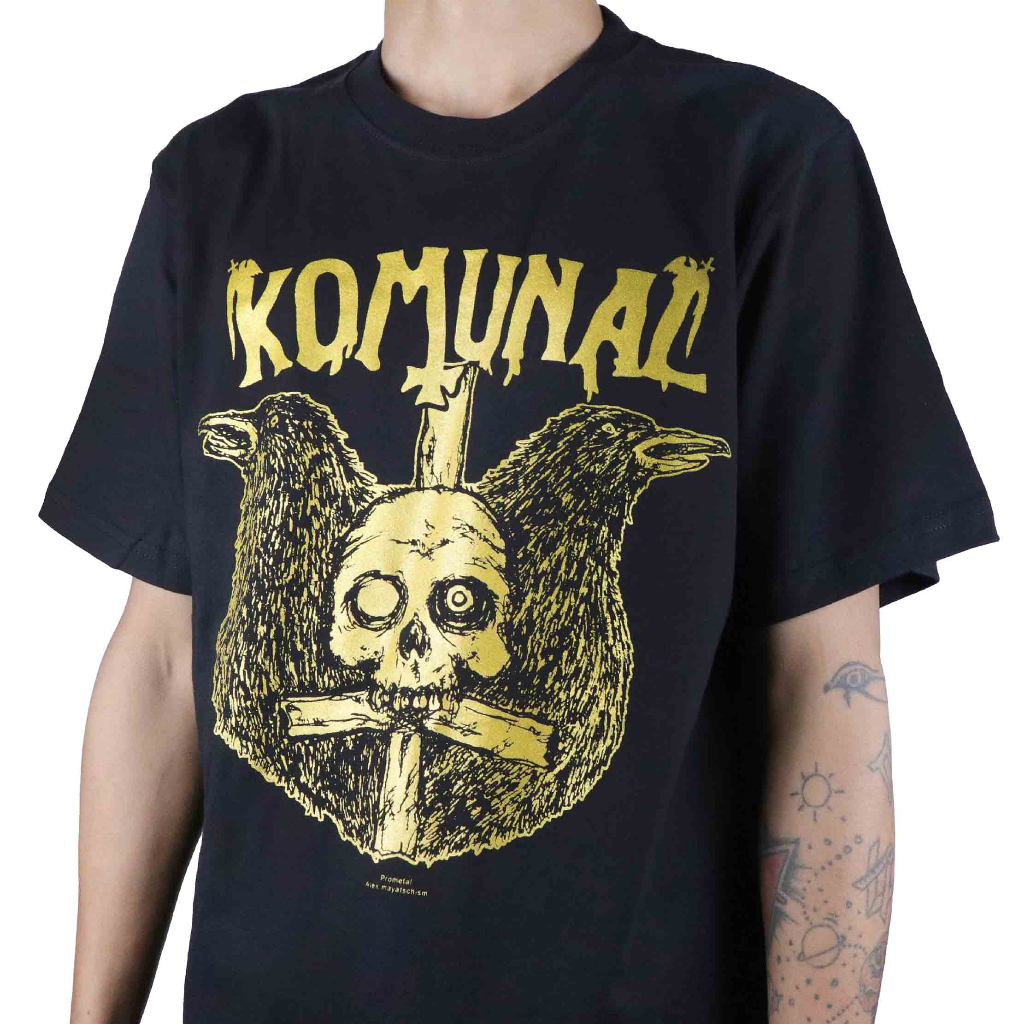 Jual Original Komunal - Gagak Kembar Tshirt | Shopee Indonesia