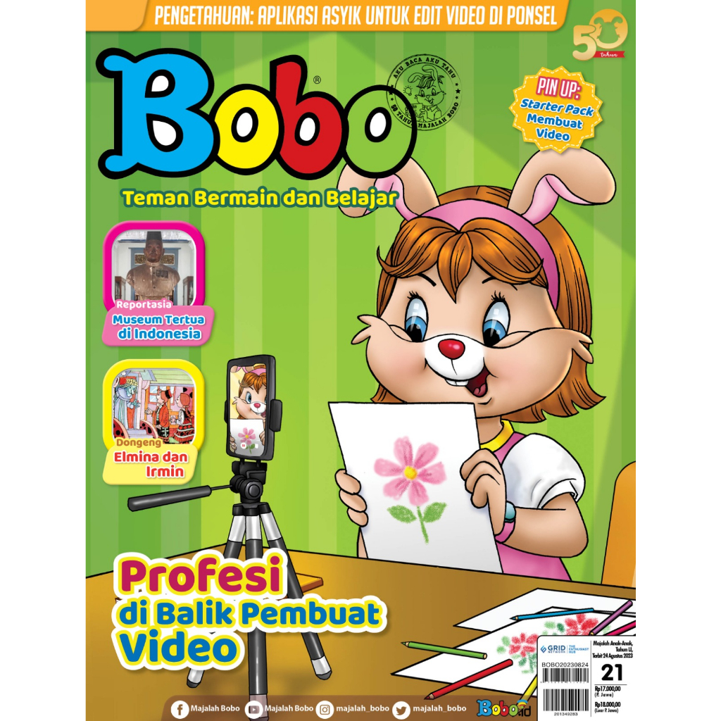 Jual Majalah Bobo Edisi No. 21 Agustus 2023 | Shopee Indonesia