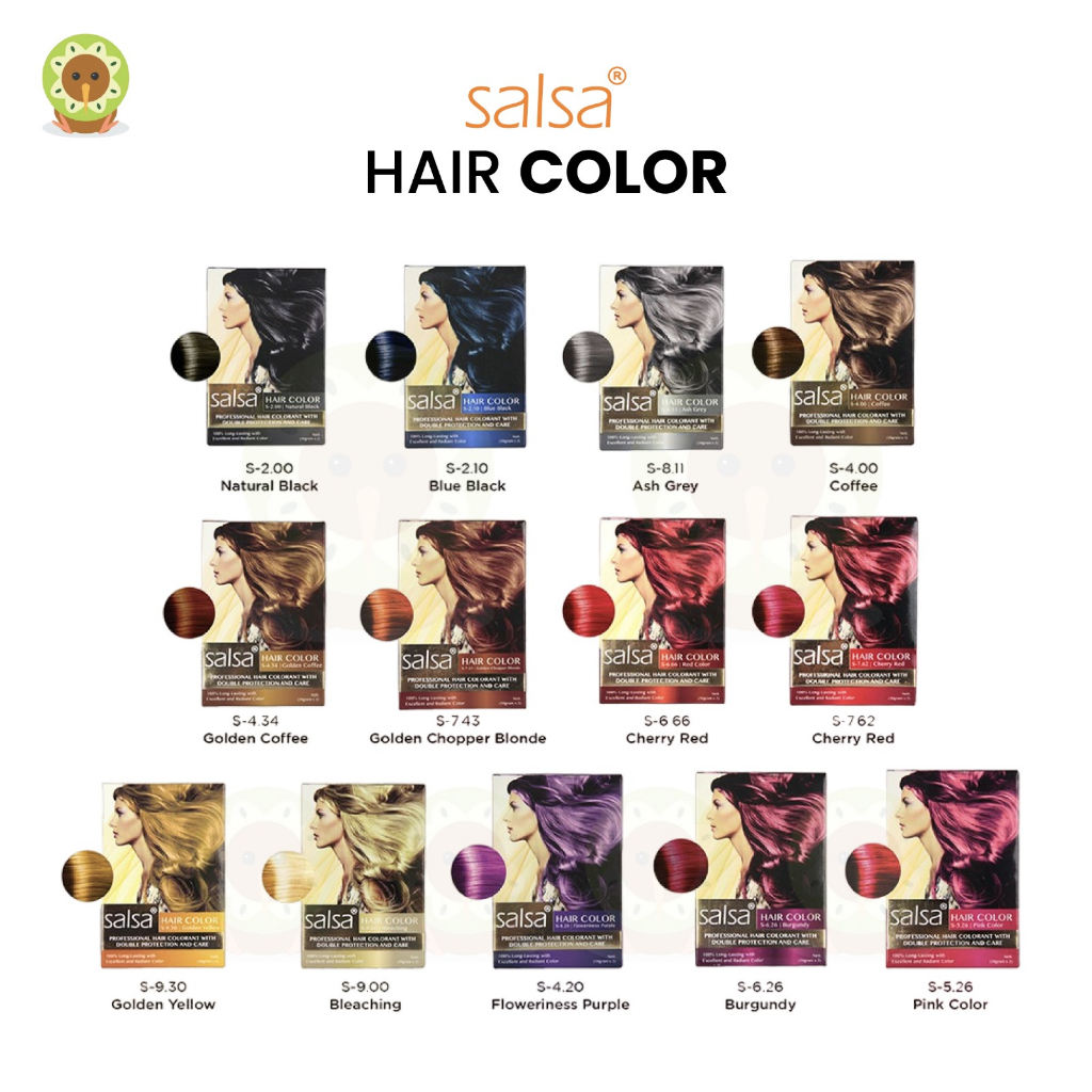 Jual SALSA HAIR COLOR - SALSA HAIR COLUR - PEWARNA RAMBUT - SEMIR ...