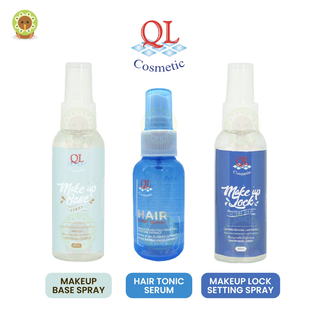 Jual QL COSMETIC HAIR TONIC SERUM - MAKE UP SETTING SPRAY - MAKE UP ...