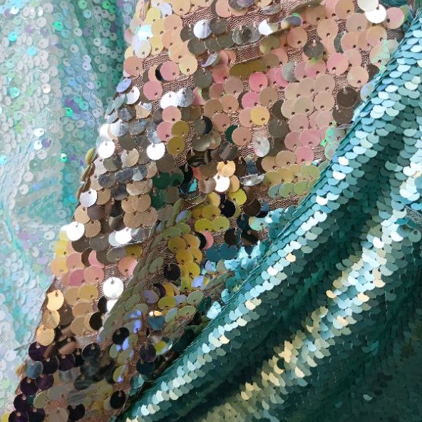 Jual BAHAN KAIN SEQUIN SERIBU PAYET | Shopee Indonesia