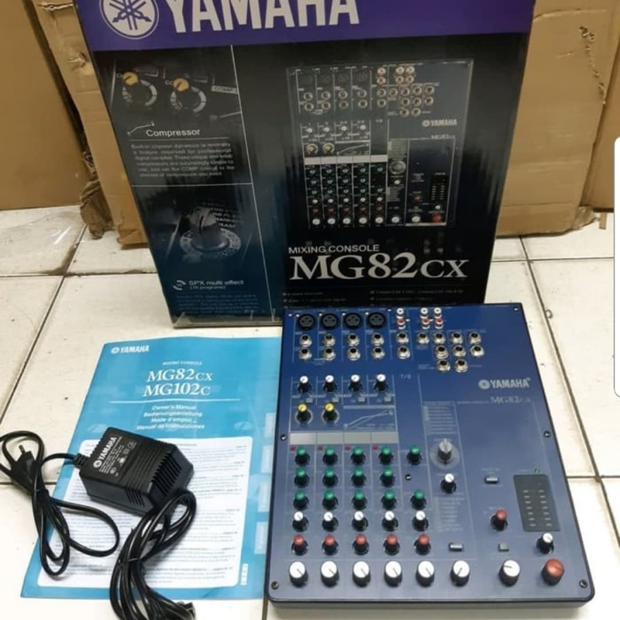 Jual MIXER YAMAHA MG82CX MIXER 8 CHANNEL MG82 CX MG 82 CX | Shopee Indonesia