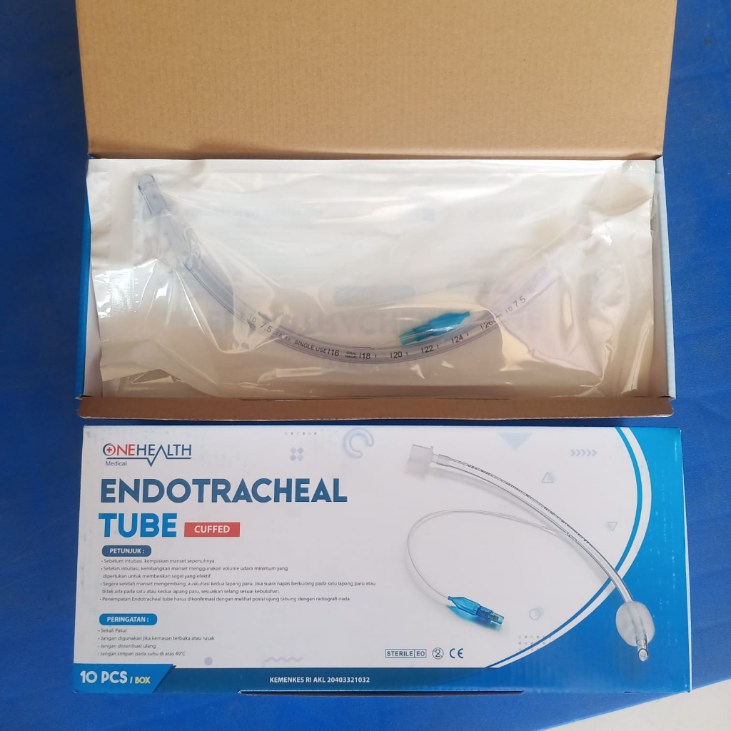 Jual Endo Tracheal Tube Onehealth CUFF / Ett Onehealth CUFF | Shopee ...