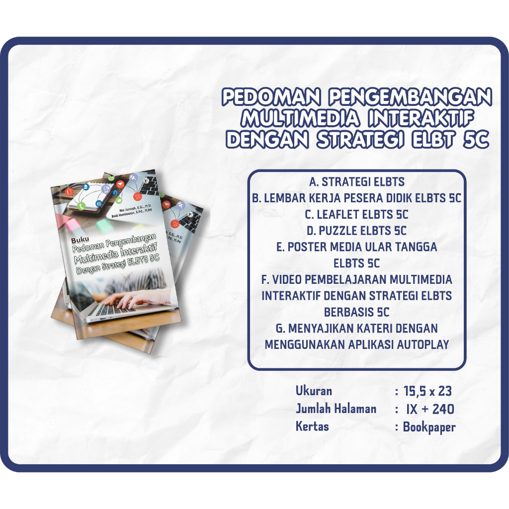 Jual BUKU PEDOMAN PENGEMBANGAN MULTIMEDIA INTERAKTIF DENGAN STRATEGI ...