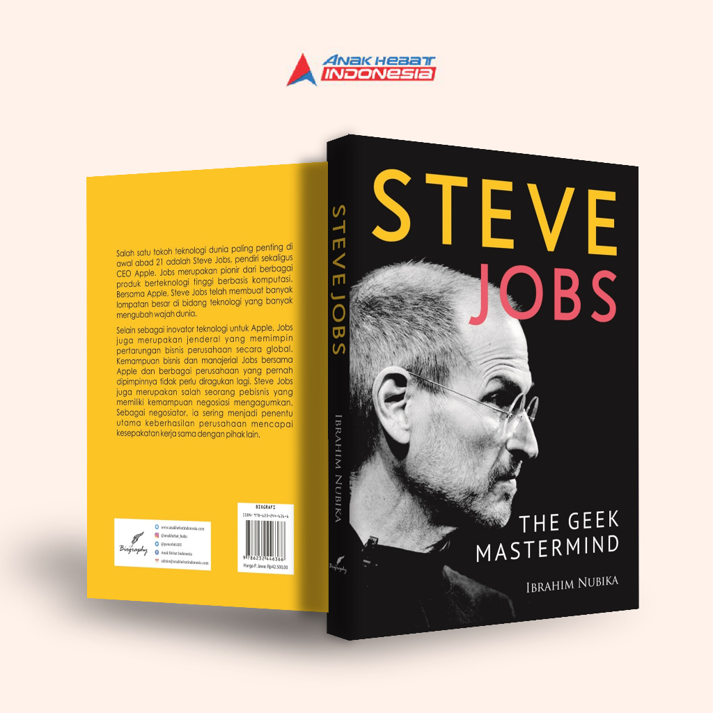 Jual Buku Steve Jobs the Geek Master Mind | Shopee Indonesia