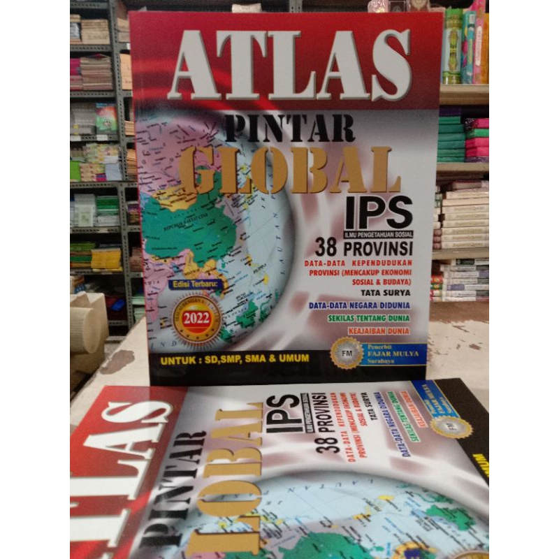 Jual Atlas pintar global IPS 38 provinsi A4 | Shopee Indonesia