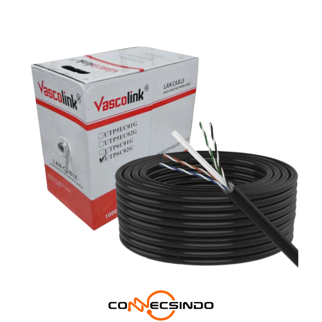 Jual Kabel FTP CAT6 VASCOLINK Outdoor | Shopee Indonesia