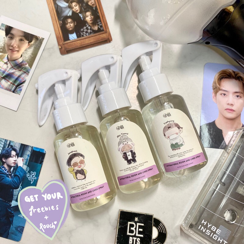 Jual BTS Series Antibacterial Room & Linen Spray | Luxury Korean Spray ...