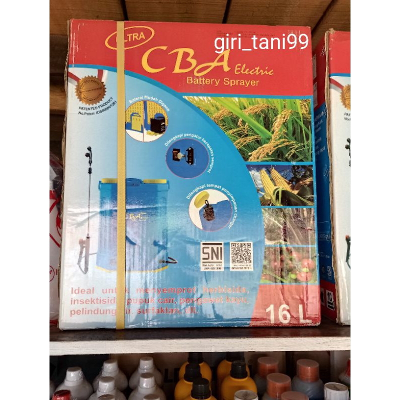 Jual Sprayer/alat semprot/teng merk CBA ELEKTRIK 16 lt TYPE 4 | Shopee ...