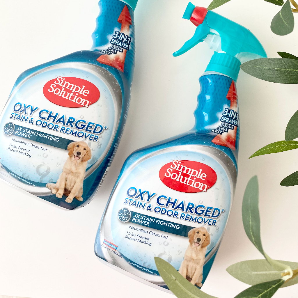 Jual WOOFIDOO Simple Solution Oxy Charged Stain Odor Remover Dog Cat Stain Cleaner Pembersih ...