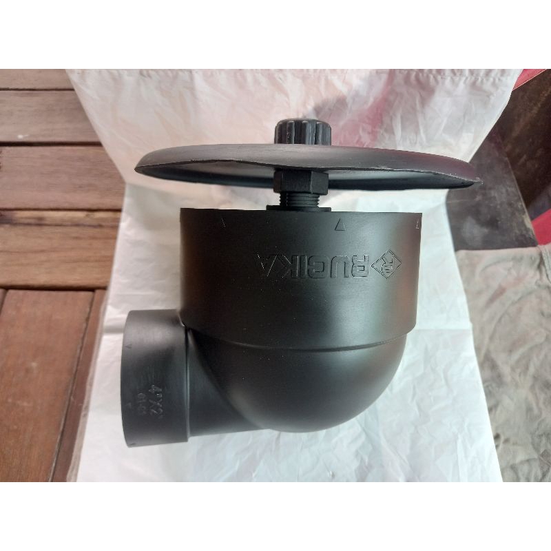 Jual Bottom drain kolam koi 4x2 inch untuk pipa 2 inch dengan tutup 6 ...